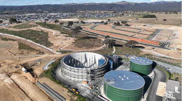 Googong Water Recycling Plant construction – Black Mountain ...
