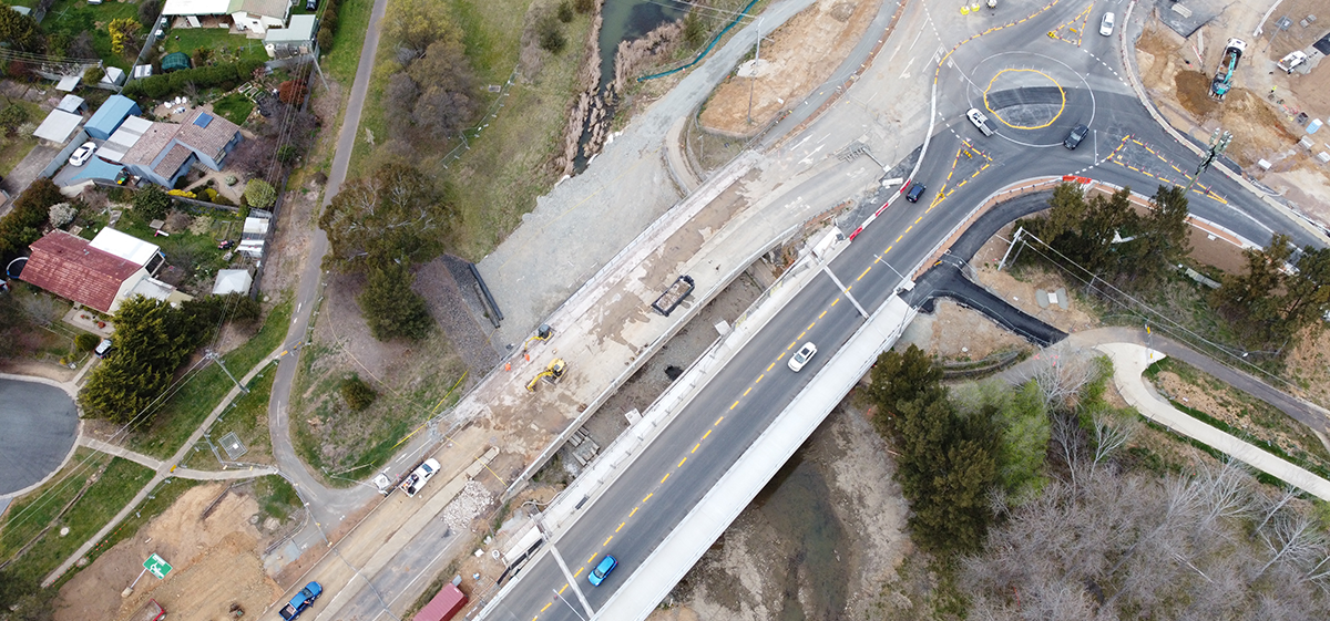 Gundaroo Drive Duplication Stage 3 – Black Mountain Construction Assurance